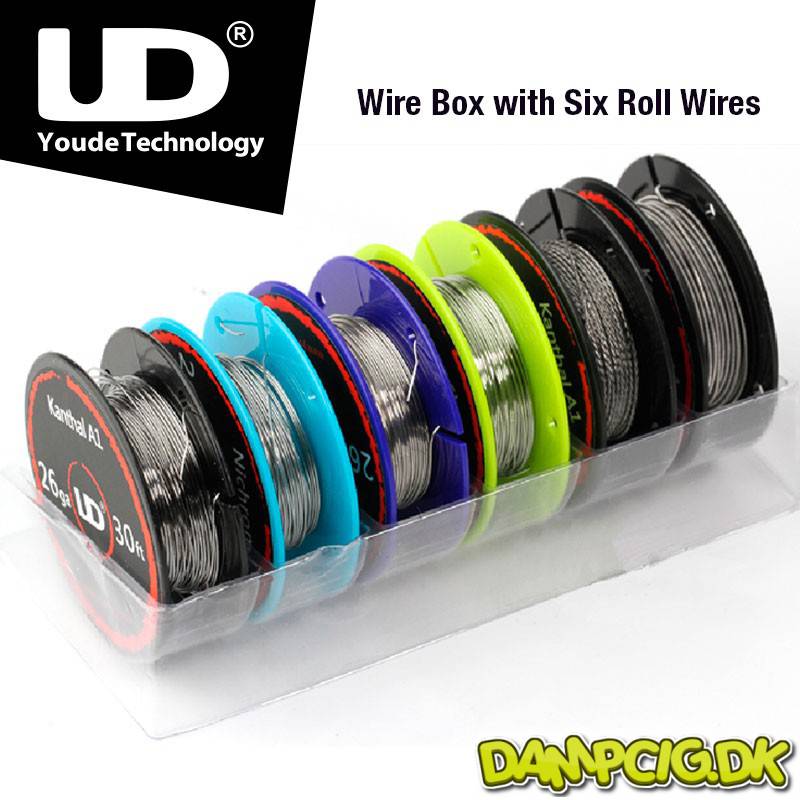 Wire Box with Six Roll Wires – Dampcig.dk