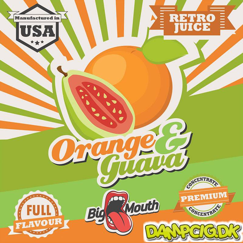 Retro Juice – ORANGE and GUAVA – Dampcig.dk